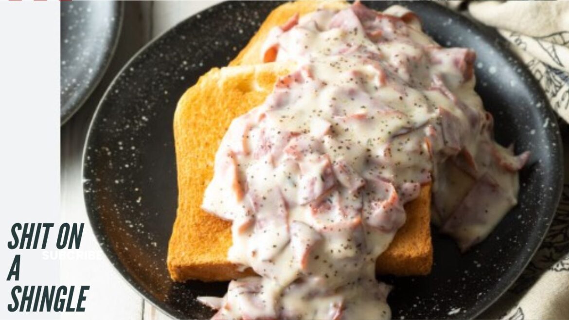 Shit on a Shingle: A Classic American Dish with a Quirky Name - Spicyrranny