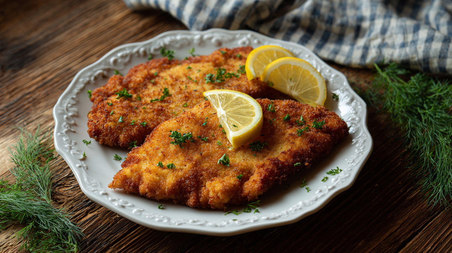 Wiener Schnitzel Recipe: A Crispy Austrian-German Delight - Spicyrranny