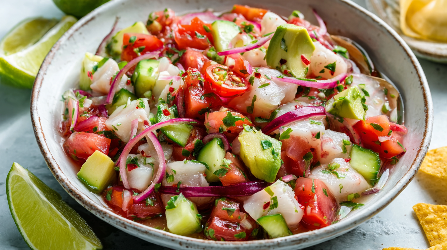 The Ultimate Fresh Ceviche Recipe (with Fish or Shrimp) - Spicyrranny