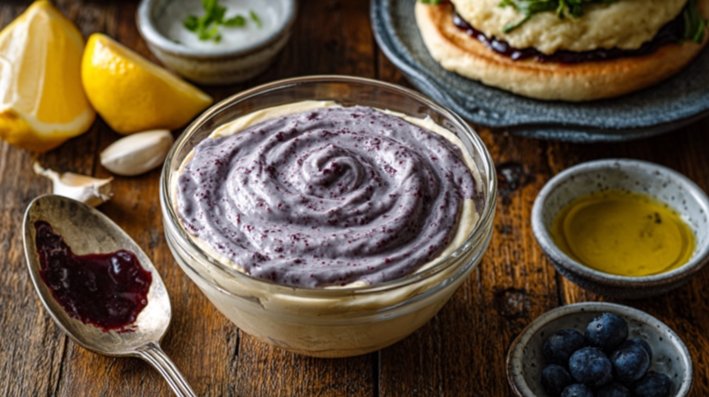 Blue Jam Garlic Aioli Recipe Mayonnaise: A Sweet and Savory Delight ...