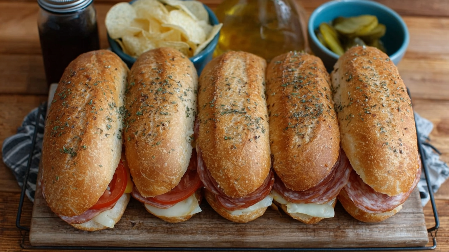 Easy Hoagie Roll Recipe PDF: Make Perfect Sandwich Rolls at Home ...