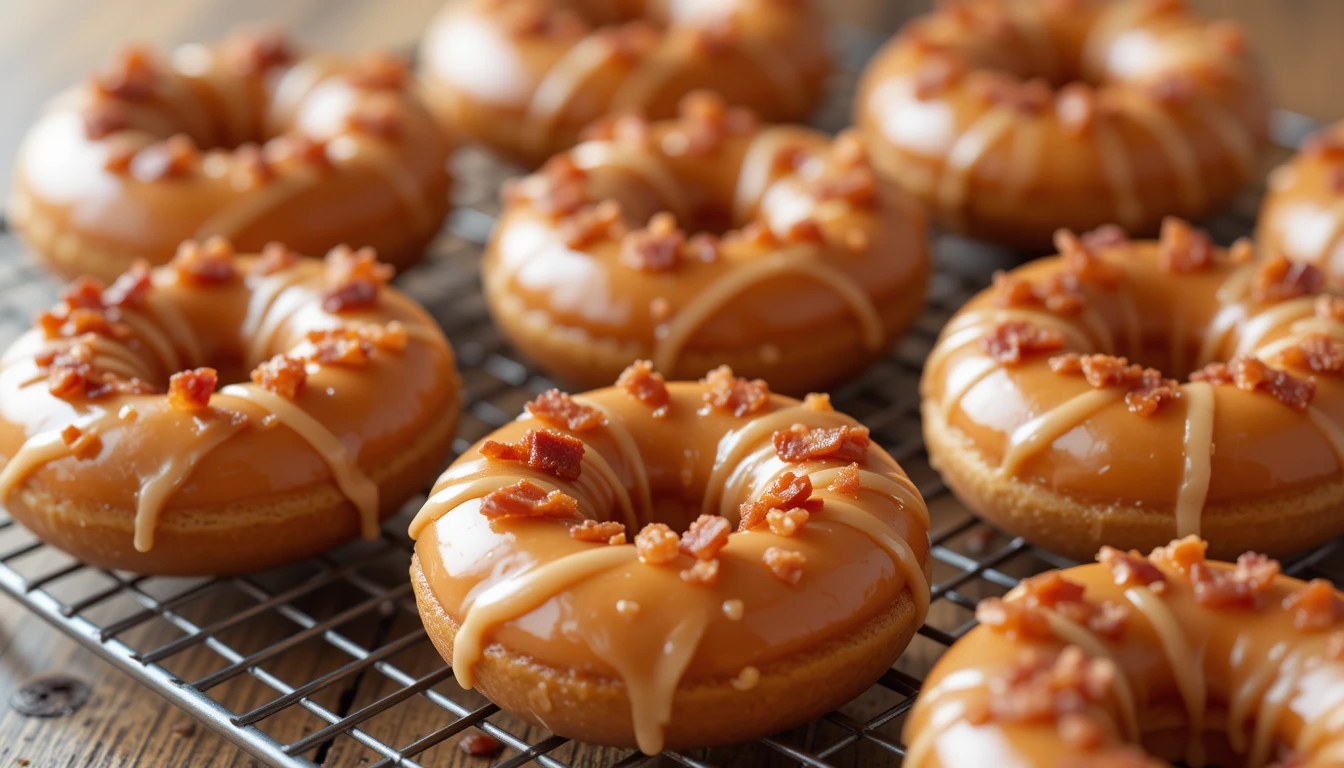 Air Fryer Maple Bacon Donuts: A Delicious and Easy Recipe - Spicyrranny