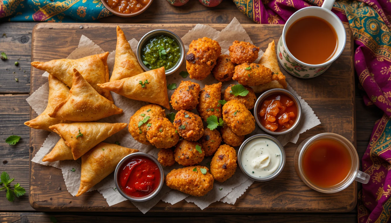 South Asian Snacks: A Delicious Dive into Traditional Flavors - Spicyrranny